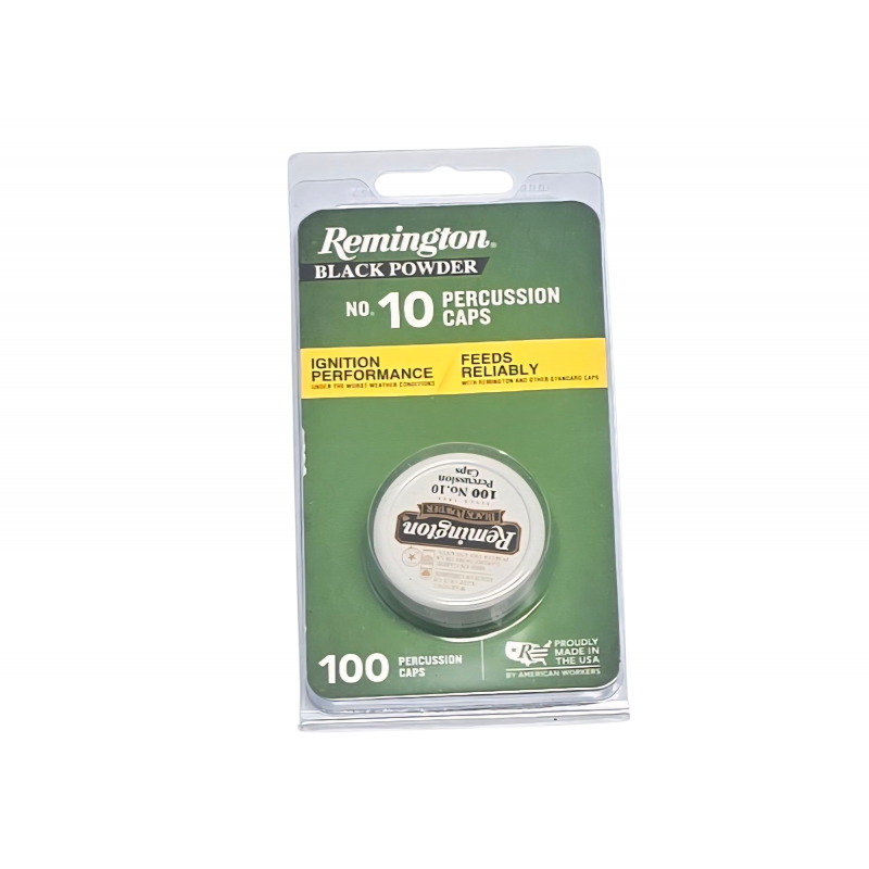 Remington Precussion Cap Number 10 - 100pcs