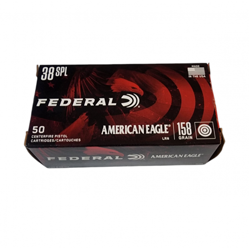Federal American Eagle 38spl 158gr LRN